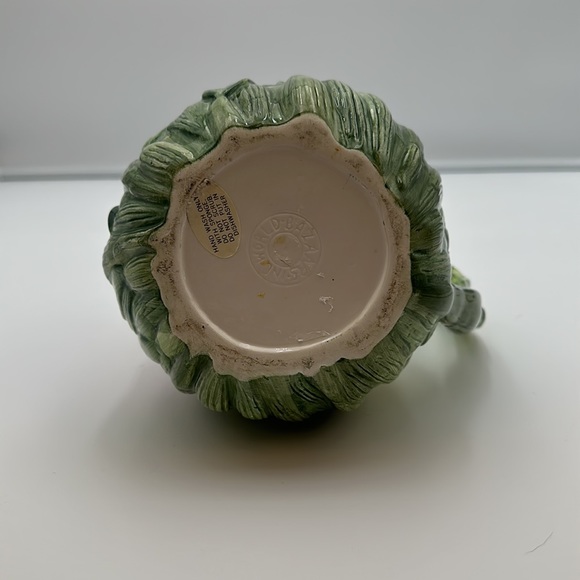 world bazaar | Dining | Iris Greenery Ceramic Water Pitcher World ...